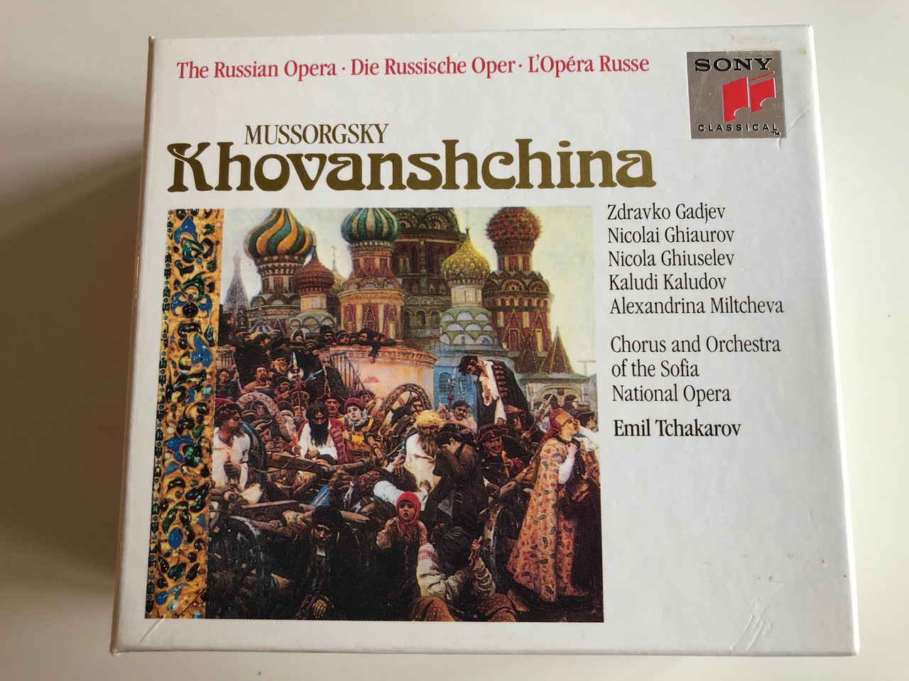 Mussorgsky ‎– Khovanshchina / The Russian Opera / Zdravko Gadjev ...