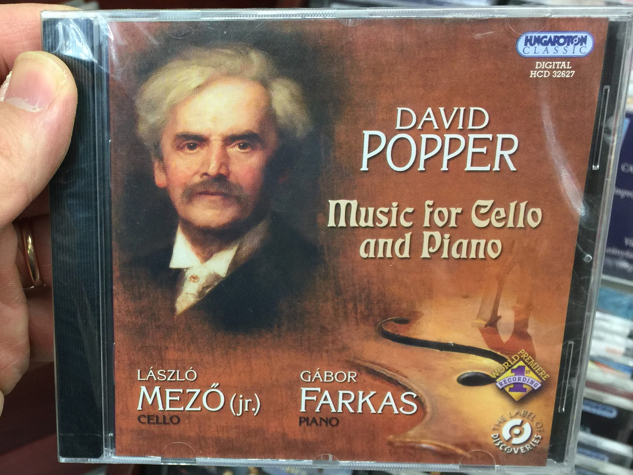 David Popper - Music for Cello and Piano / Laszlo Mezo (Jr.) - cello ...