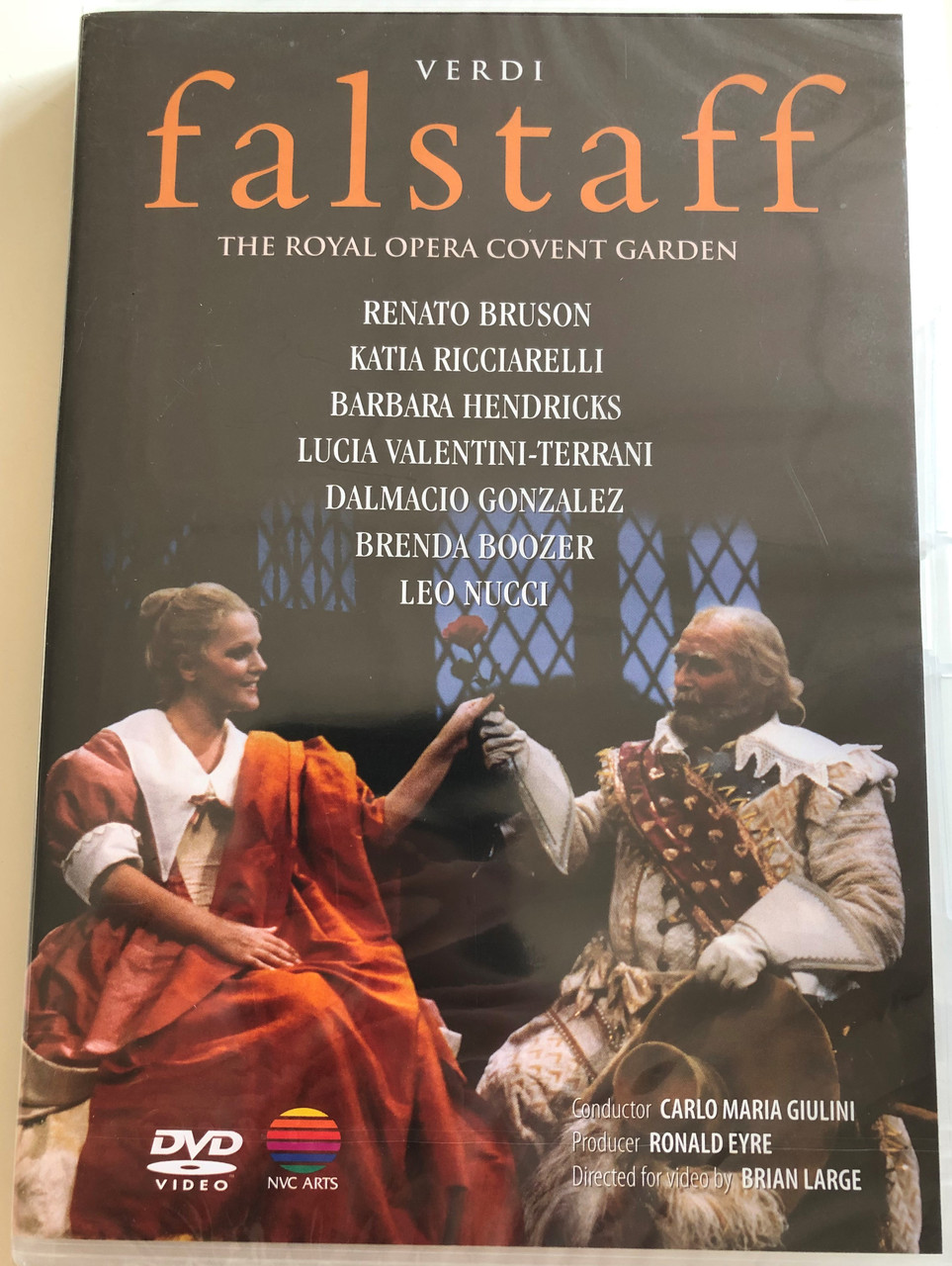 Verdi - falstaff DVD 1982 The Royal opera Covent Garden / Directed by ...