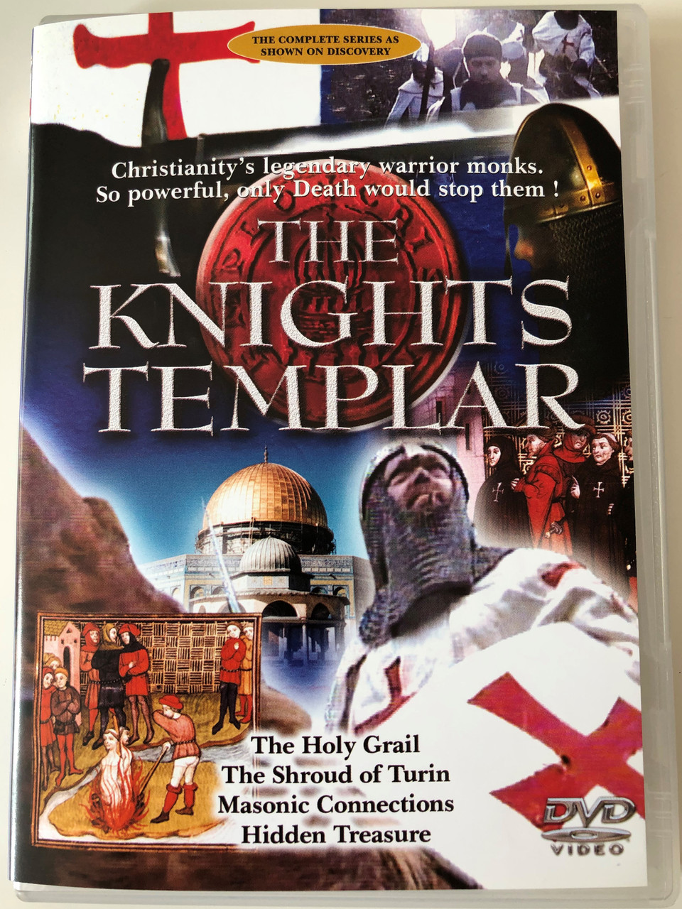 The Knights Templar DVD 2001 The Holy grail, The Shroud of Turin ...