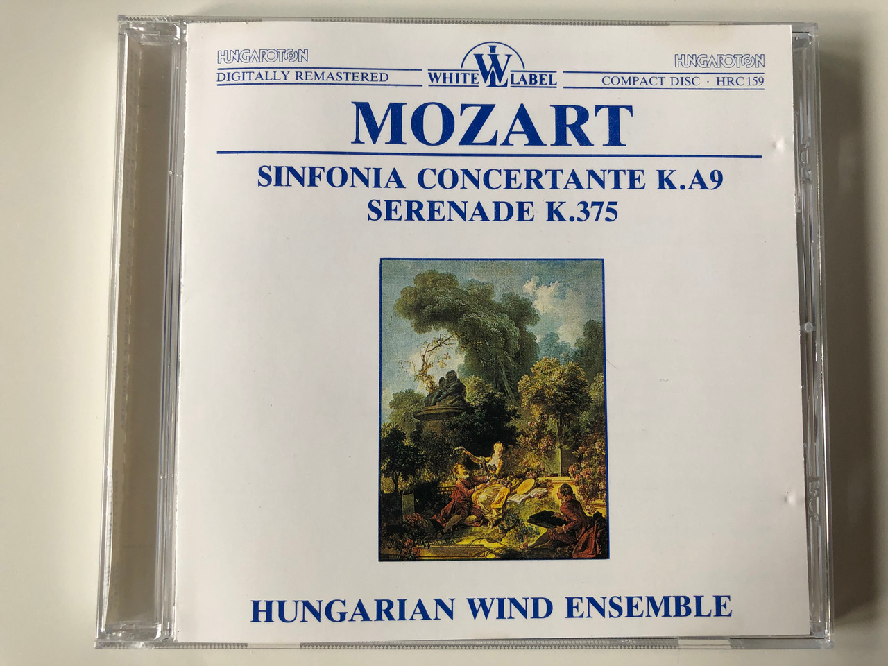 Mozart - Sinfonia Concertante K. A9, Serenade K.375 / Hungarian Wind ...