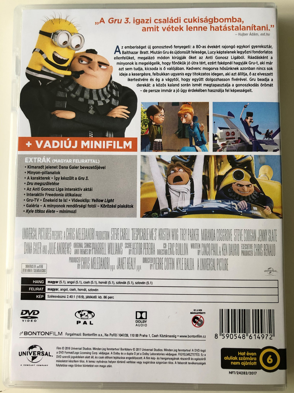 Despicable Me Dvd Cover