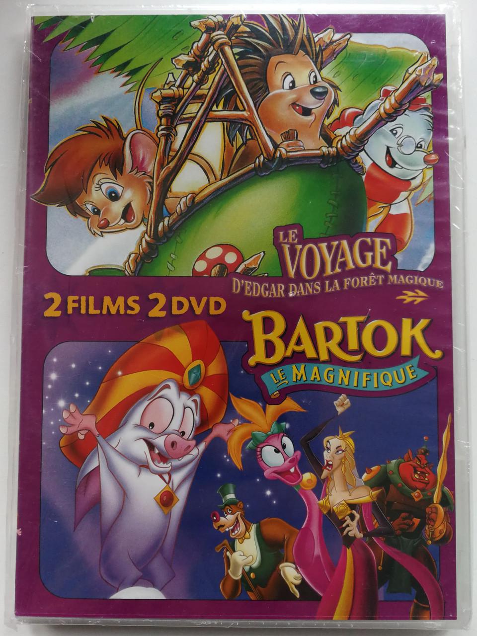 Once Upon A Forest And Bartok The Magnificent 2dvd Le Voyage Dedgar Dans