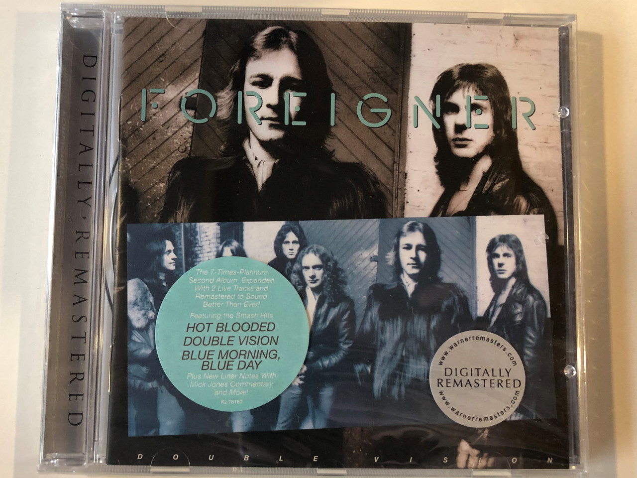 Foreigner ‎– Double Vision / Featuring the Smash Hits: Hot Blooded ...
