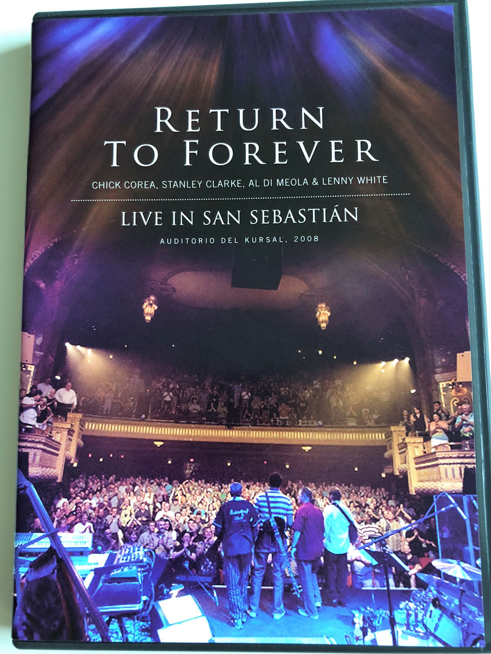 Return to Forever DVD 2010 Live in San Sebastián / Chick Corea, Stanley ...