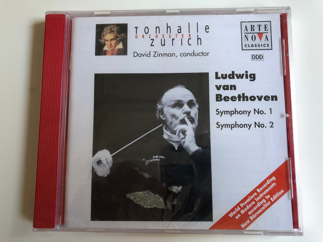 Tonhalle Orchester Zurich, David Zinman - conductor / Ludwig van ...