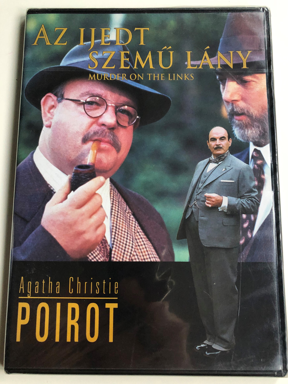 Agatha Christie Poirot - Murder on the Links DVD 1996 Az Ijedt szemű ...