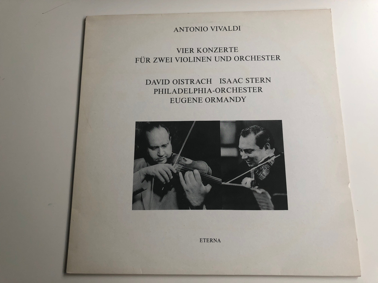 Antonio Vivaldi ‎ Vier Konzerte Für Zwei Violinen Und Orchester
