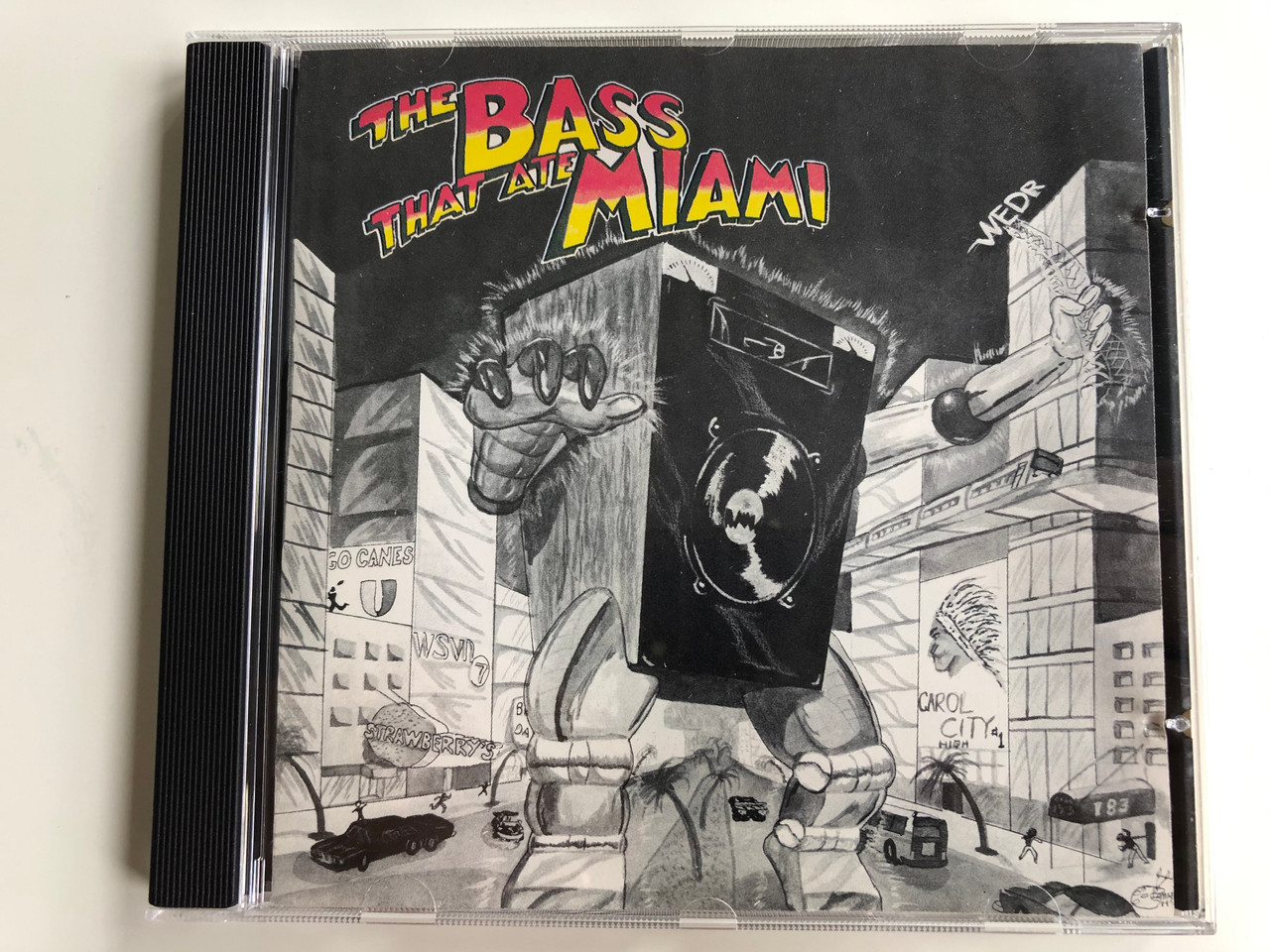 The Bass That Ate Miami Pandisc ‎audio Cd 1989 Pd 8801 Bibleinmylanguage