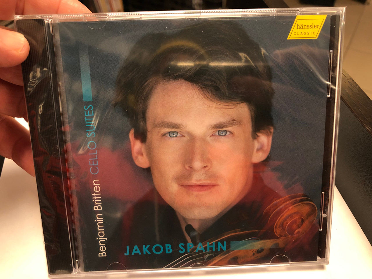 Benjamin Britten - Cello Suites - Jakob Spahn / Hanssler Classic Audio ...