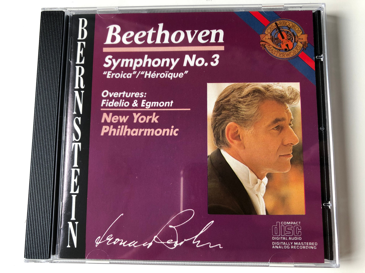 Bernstein - Beethoven – Symphony No. 3: "Eroica"/"Héroïque", Overtures ...