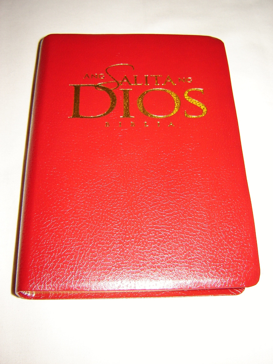 Tagalog Bible ASD Ang Salita Ng Dios / Burgundy Bonded Leatherbound ...