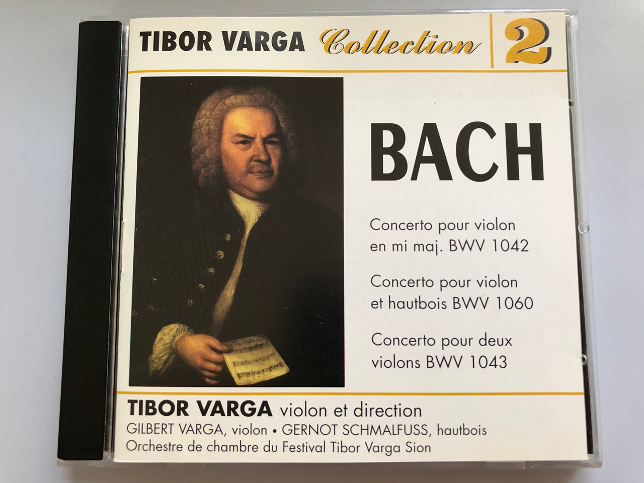Tibor Varga - Collection 2 / BACH - Concerto pour violon en mi maj. BWV ...