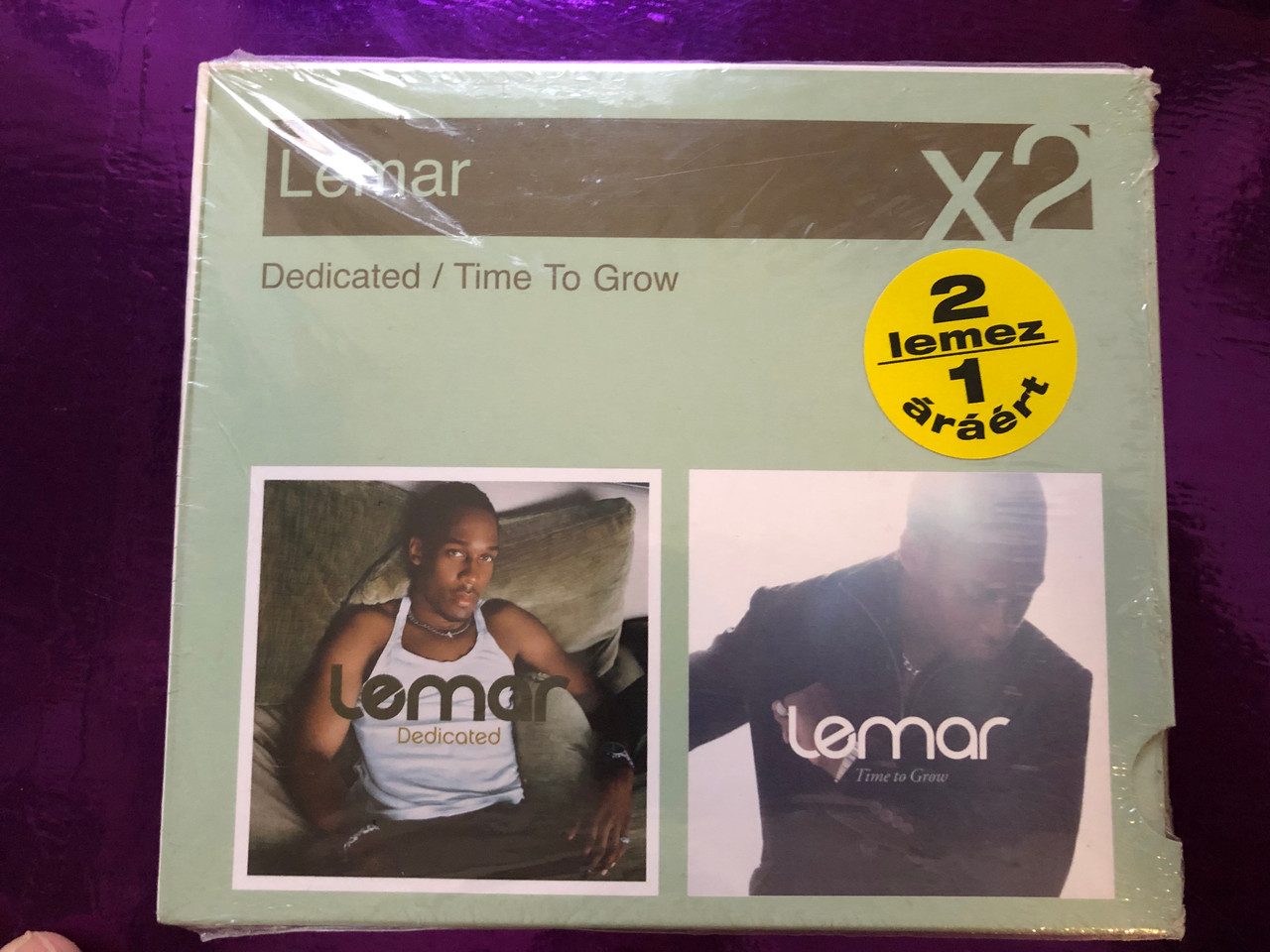 Lemar Dedicated Time To Grow Sony Bmg Music Entertainment 2x Audio