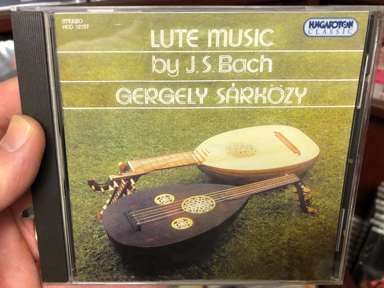 Lute Music by J.S. Bach / Gergely Sárközi lute / Hungaroton Classic ...