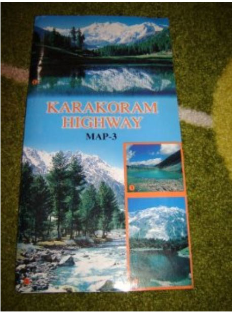 Karakoram Highway Map-3 / This is a well researched MAP with ...