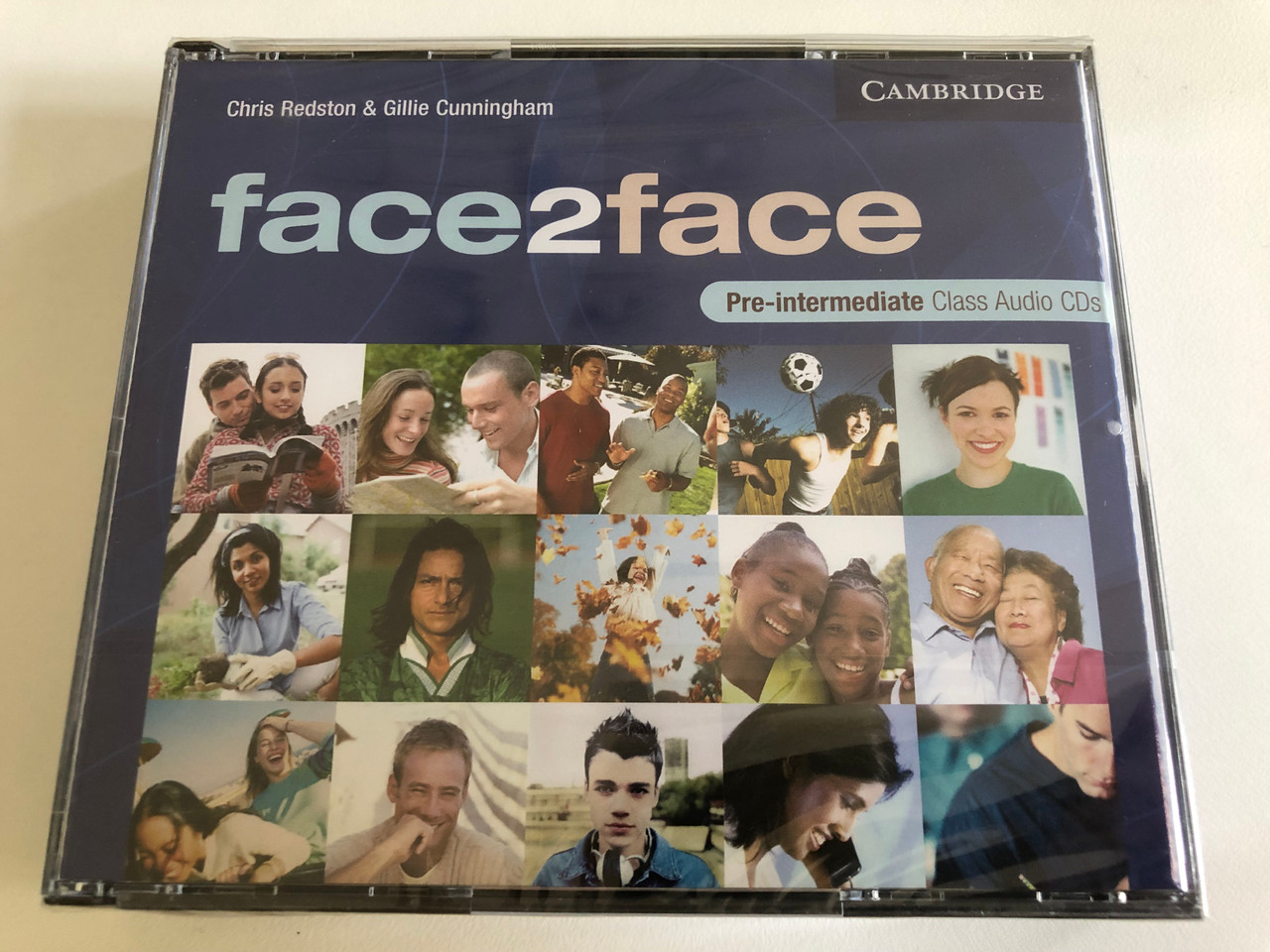 Face2face Pre-Intermediate Class / 3 Audio CDs / Authors: Chris Redston & Gillie Cunningham ...