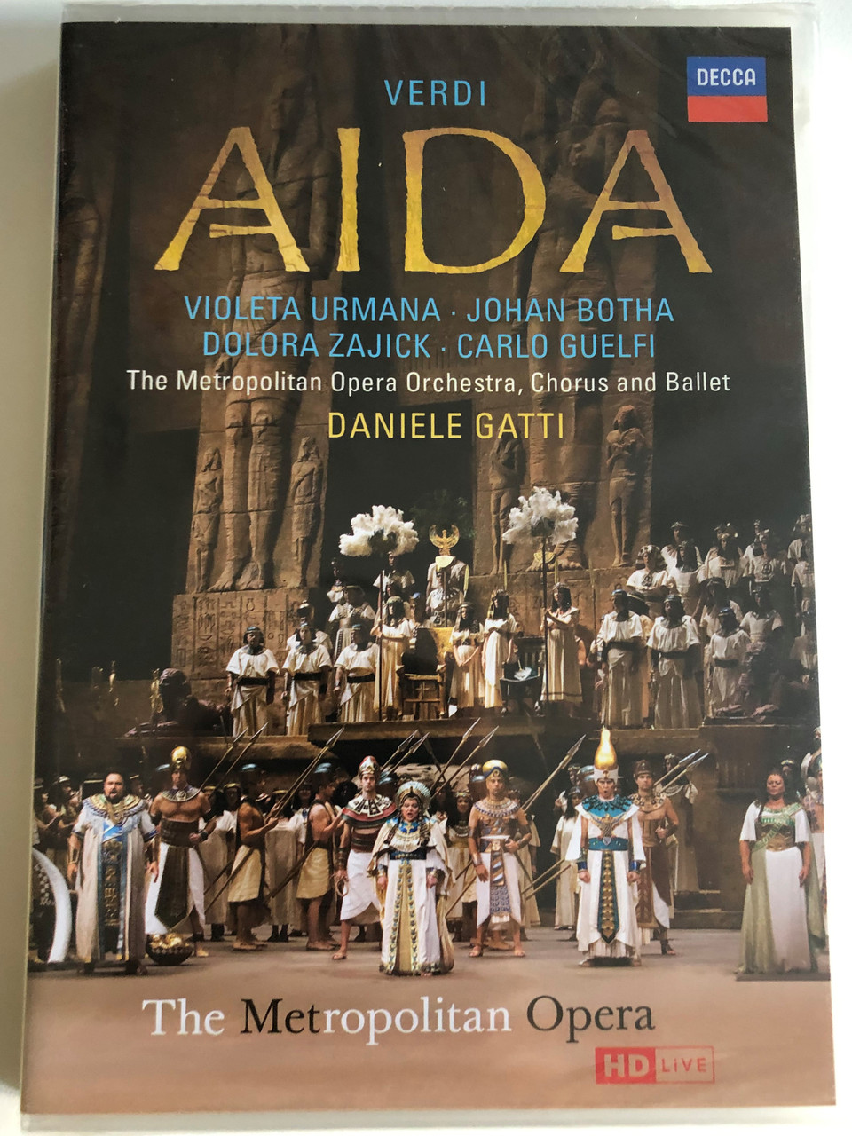 Verdi: Aida / 2 DVD / Actors: Violeta Urmana, Roberto Scandiuzzi / The ...