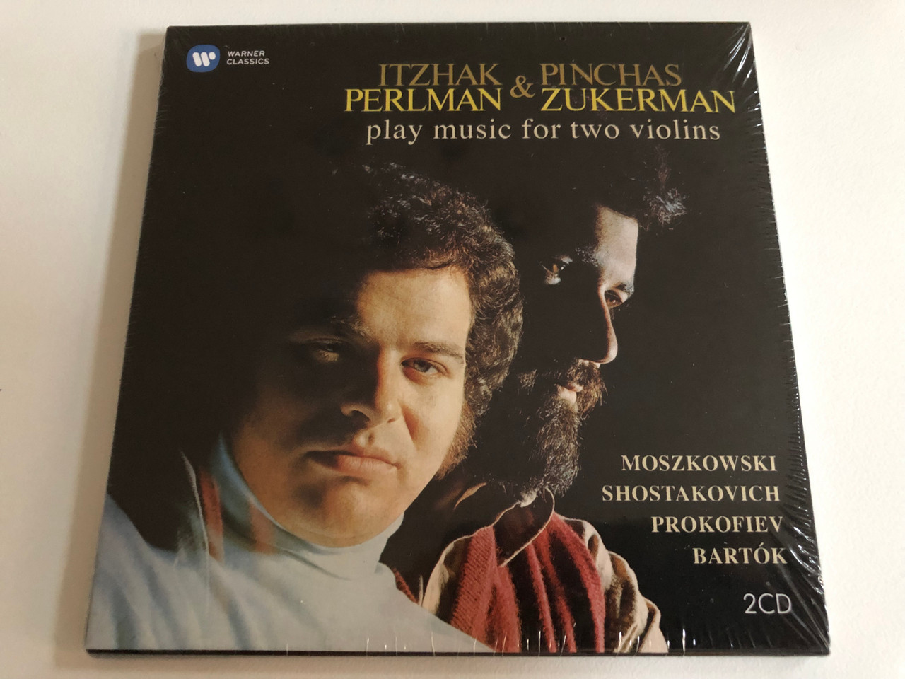 Itzhak Perlman & Pinchas Zukerman play music for two violins ...