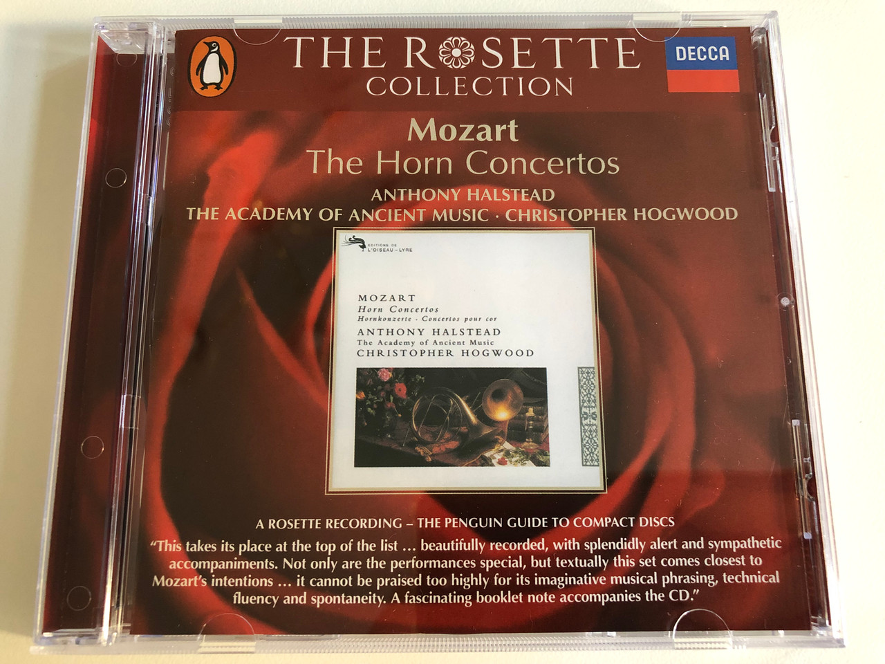 The Rosette Collection / Mozart: The Horn Concertos / Anthony Halstead ...