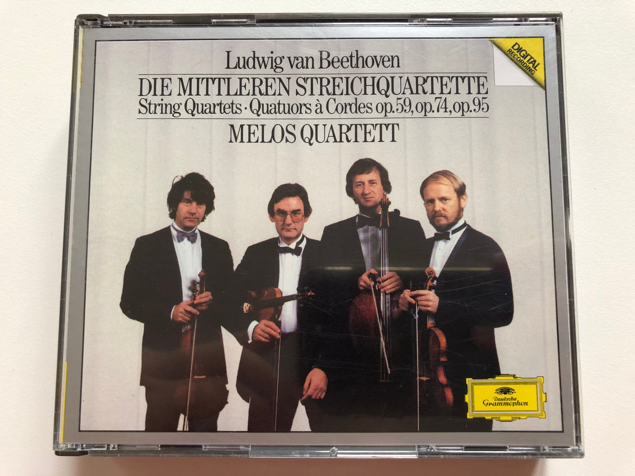 Ludwig van Beethoven - Die Mittleren Streichquartette, String Quartets, Quatuors a Cordes op. 59 ...