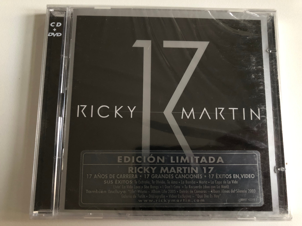 17 (Ricky Martin album) / Audio CD / Norte 2008 - bibleinmylanguage