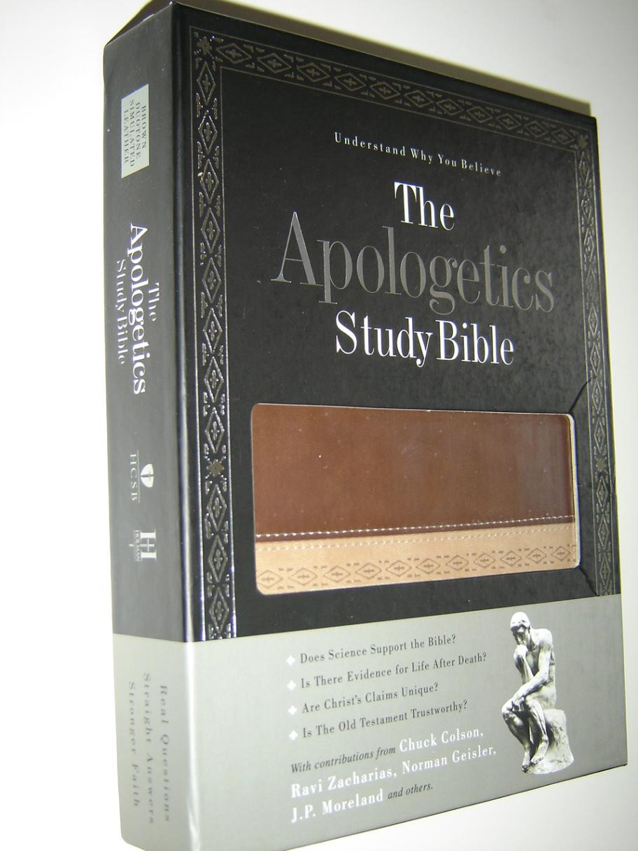 The Apologetics Study Bible (Apologetics Bible) / Real Questions ...