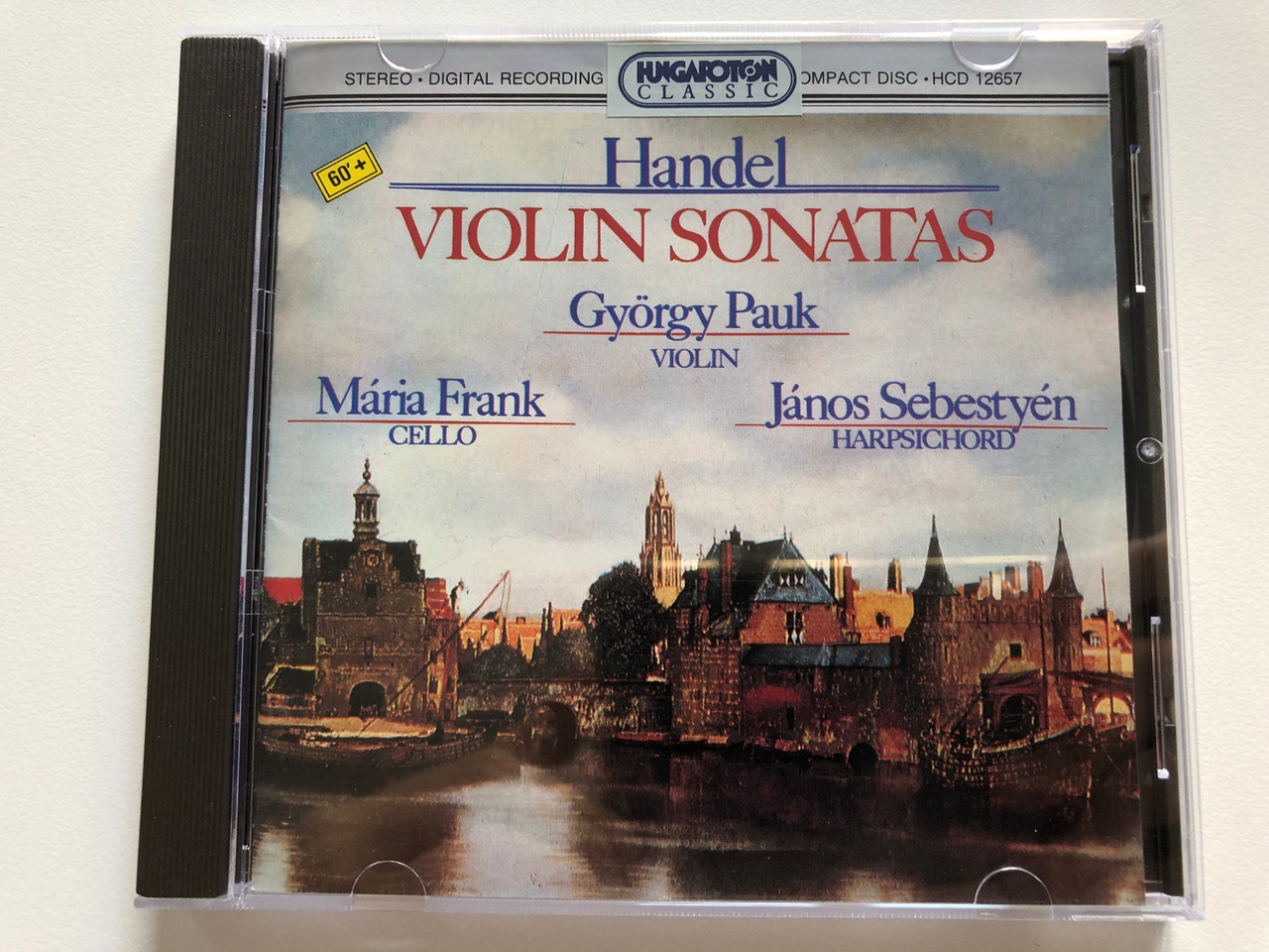 Handel, György Pauk, Mária Frank, János Sebestyén – Violin Sonatas ...