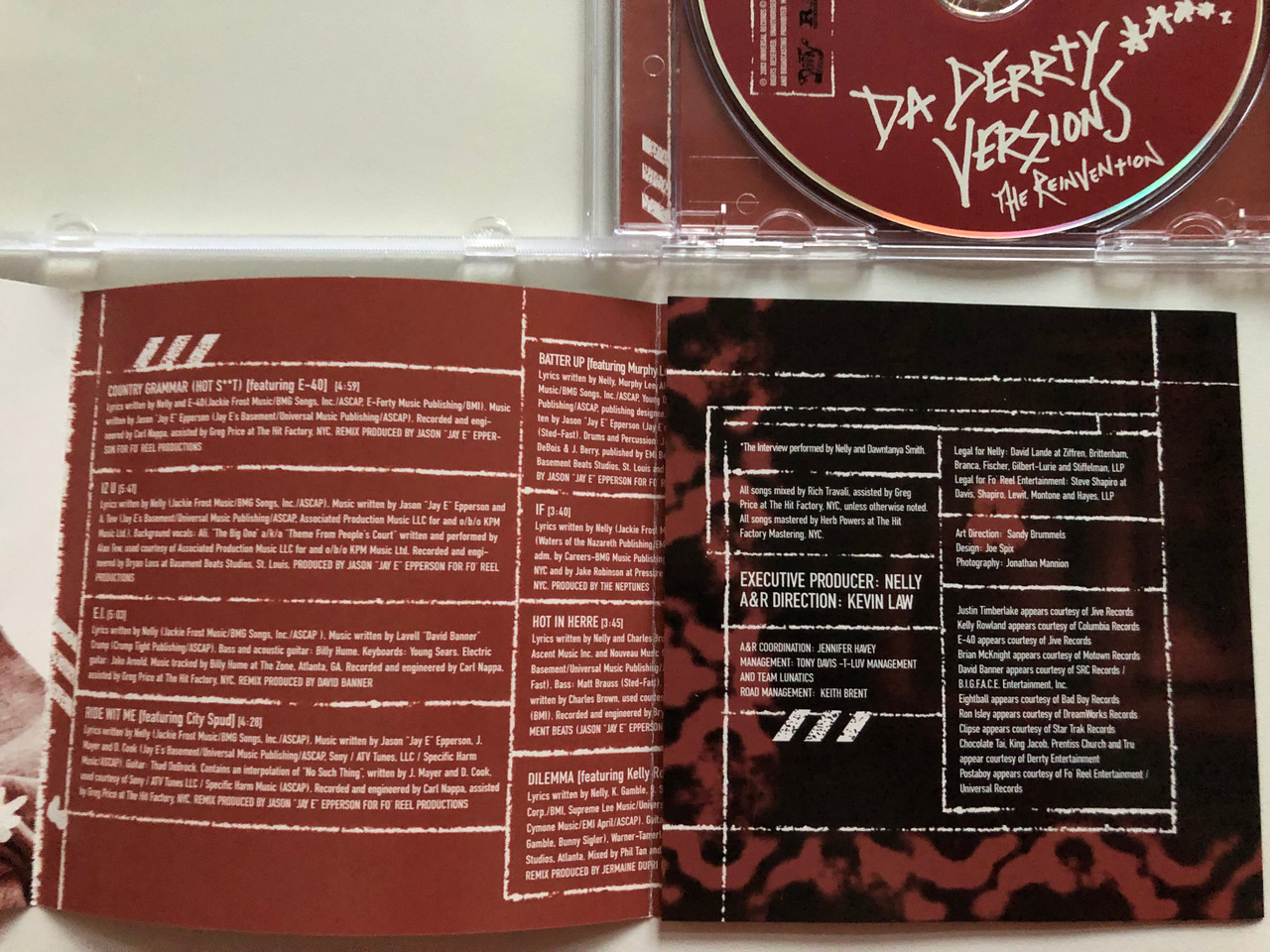 Nelly Da Derrty Versions