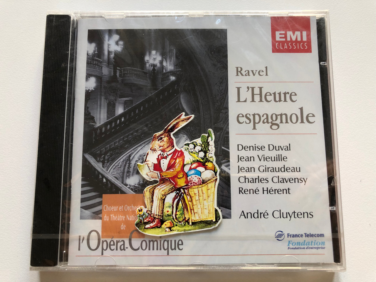 Ravel - L'Heure Espagnole / Denise Duval, Jean Vieuille, Jean Giraudeau ...