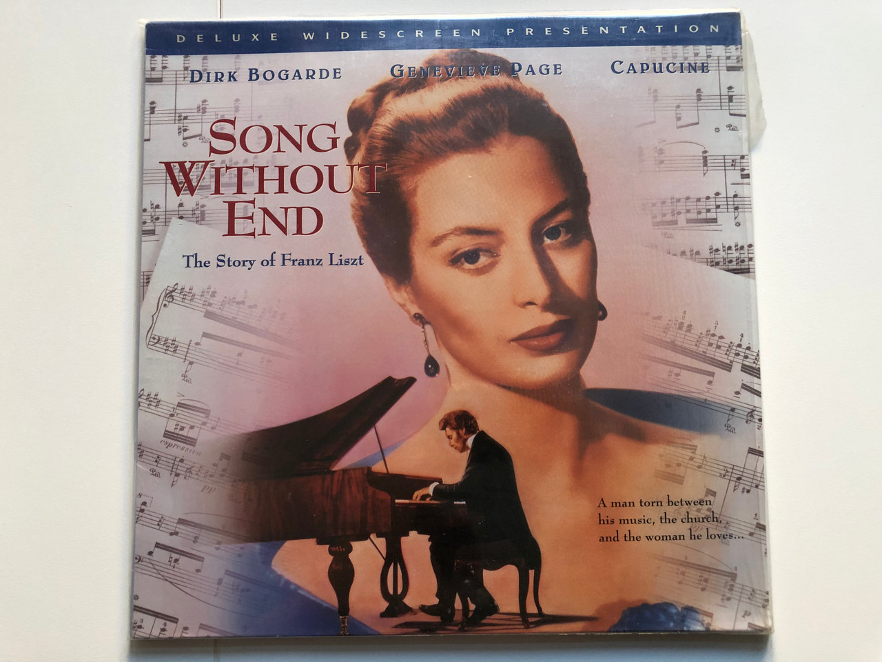 Song without end: the story of Franz Liszt / Laser Disc CD Video ...