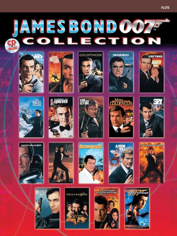 Barry John Norman Monty James Bond 007 Collection Flute Alfred