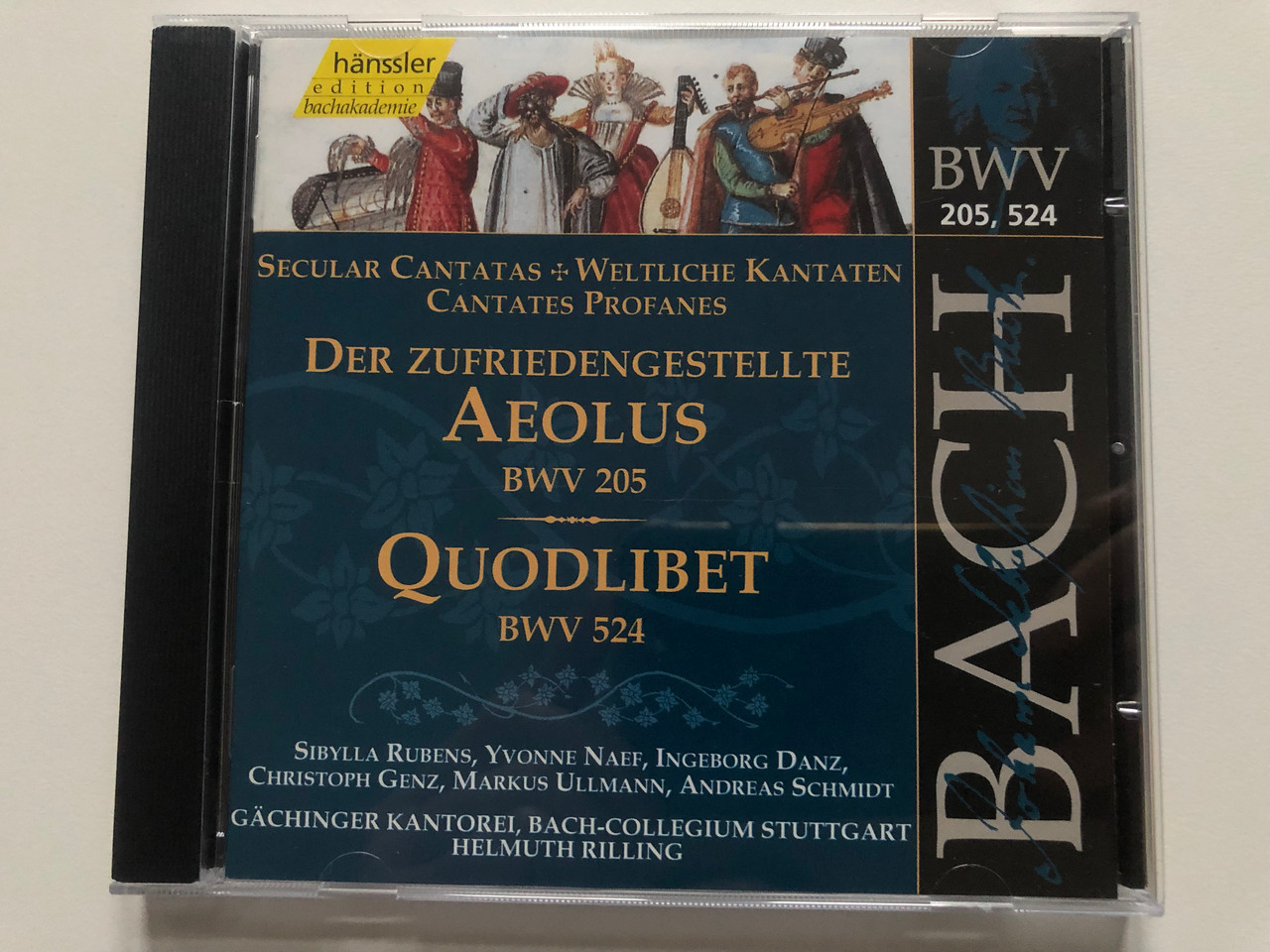 Johann Sebastian Bach - Der Zufriedengestellte Aeolus (BWV 205 ...