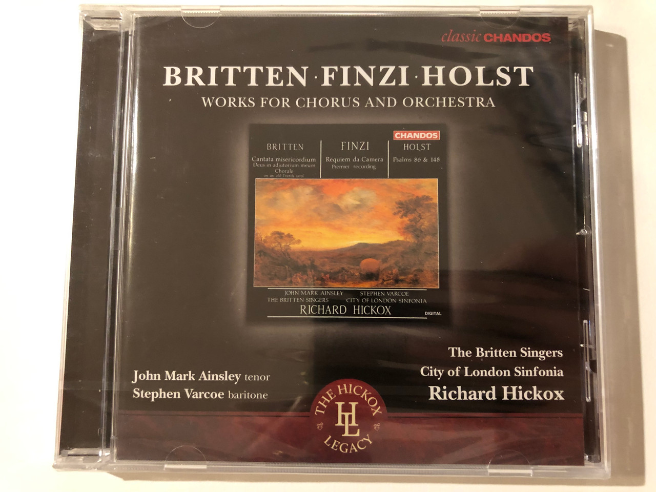 Britten, Finzi, Holst - Works For Chorus And Orchestra / John Mark ...