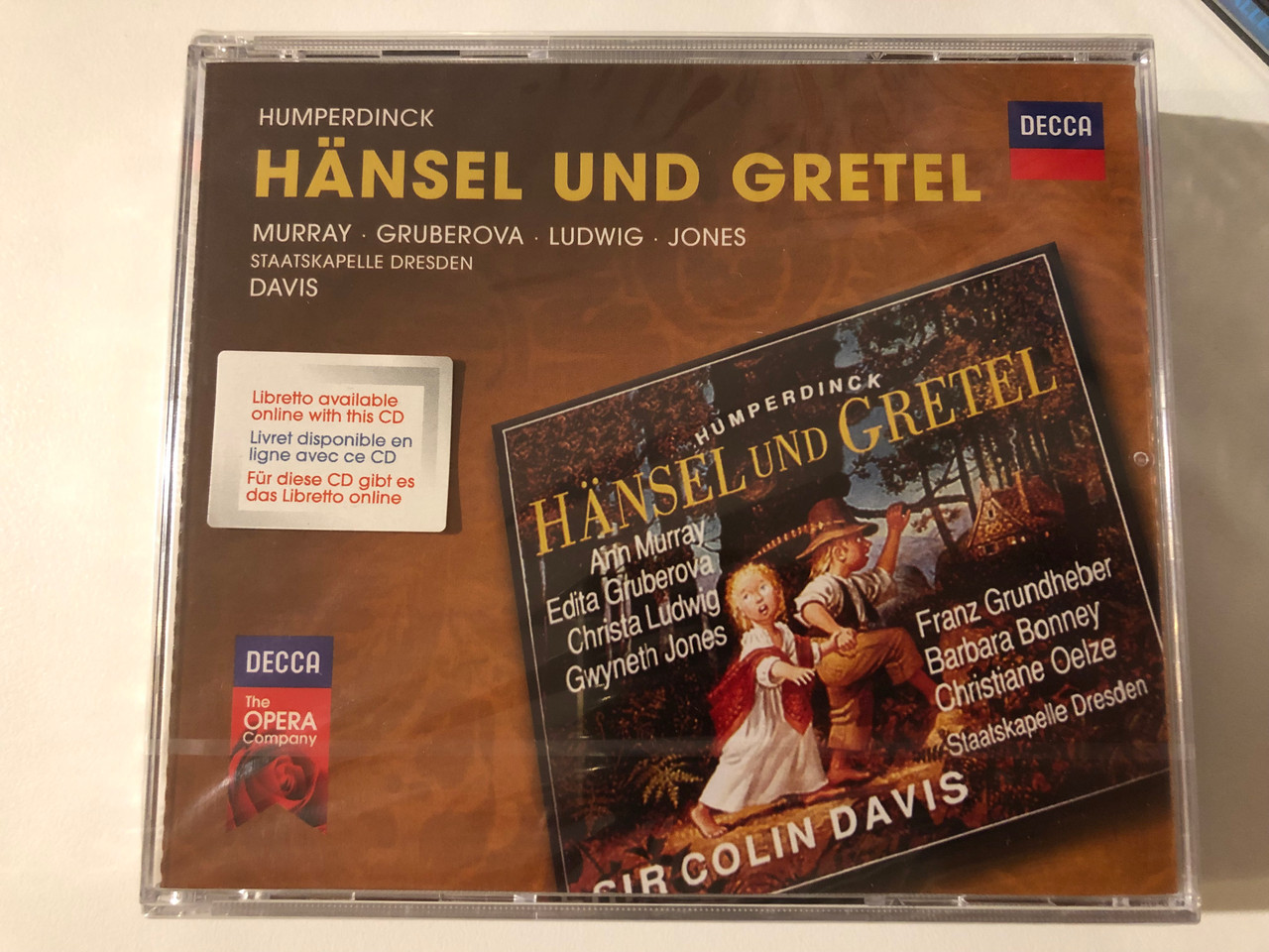 Humperdinck - Hänsel Und Gretel / Murray, Gruberova, Ludwig, Jones ...