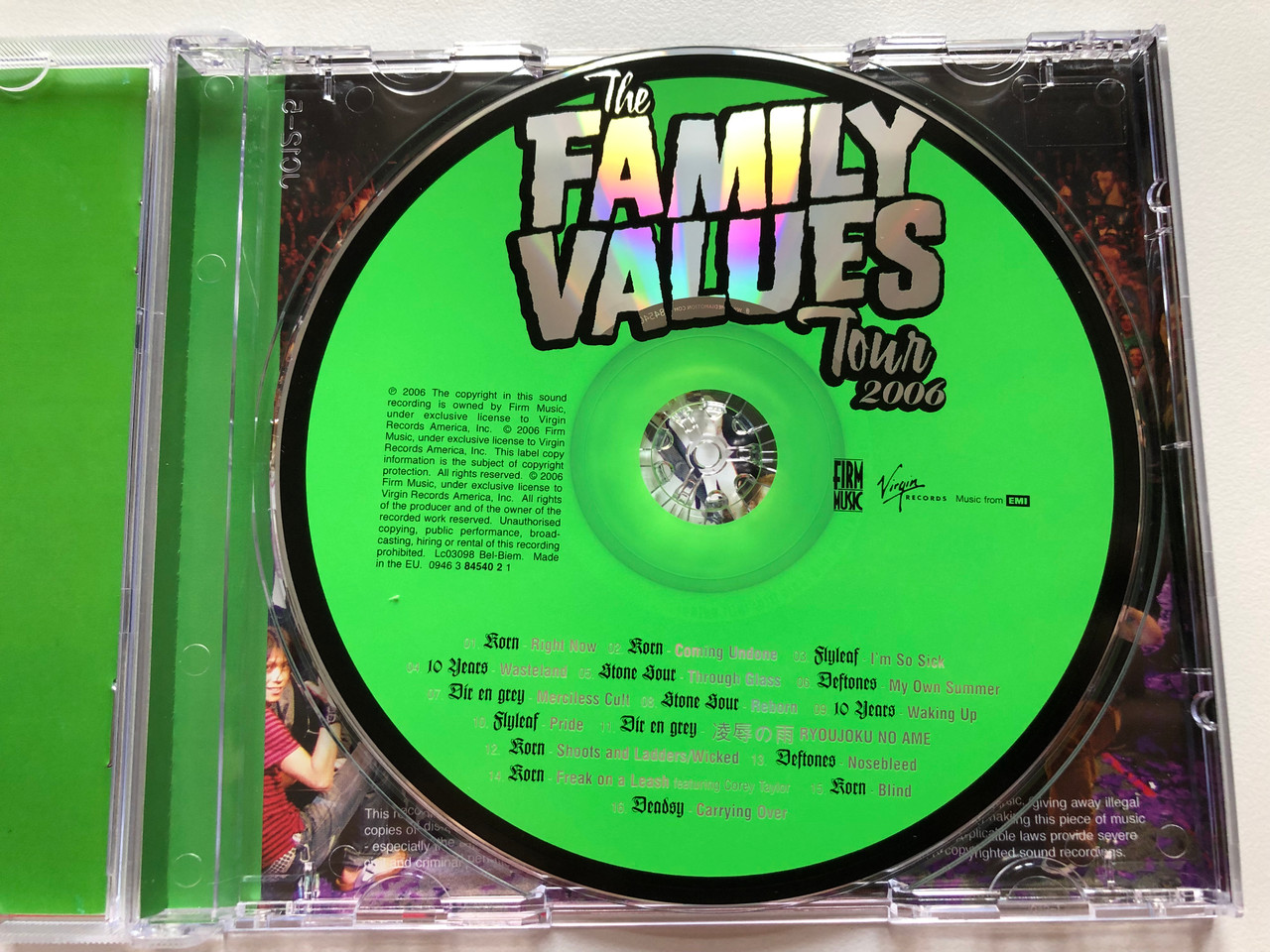 Family Values Tour 2006 Dvd