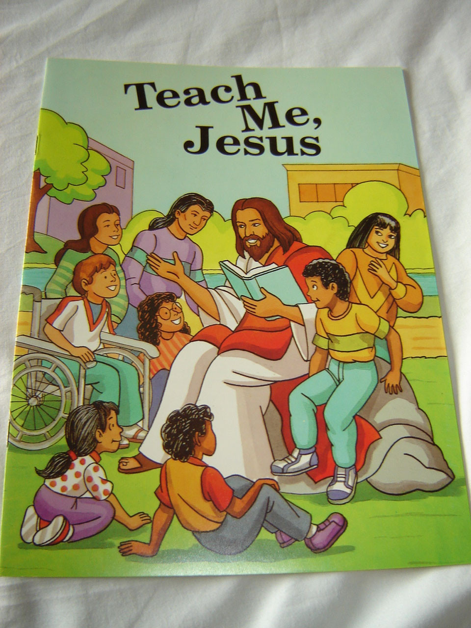 TEACH ME JESUS / English Bible Story Activity Book filled with fun ...