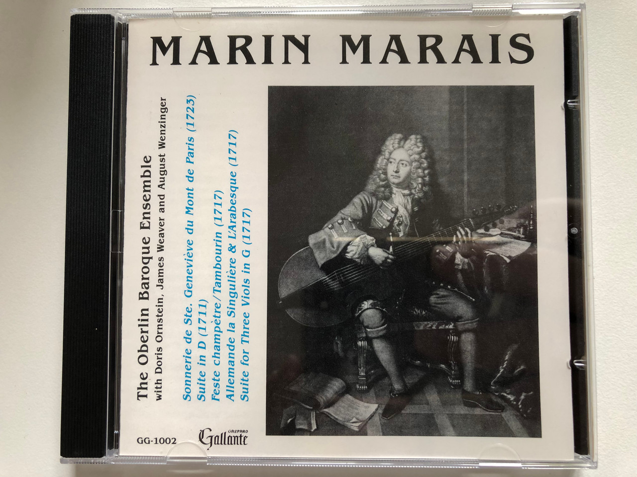Marin Marais - The Oberlin Baroque Ensemble with Doris Ornstein, James ...