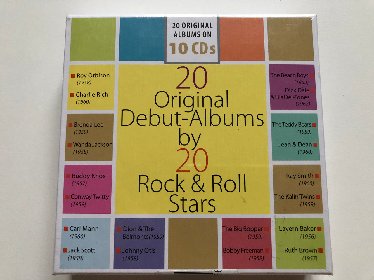 20 Original Debut Albums By 20 Rock & Roll Stars / 20 Original Albums ...