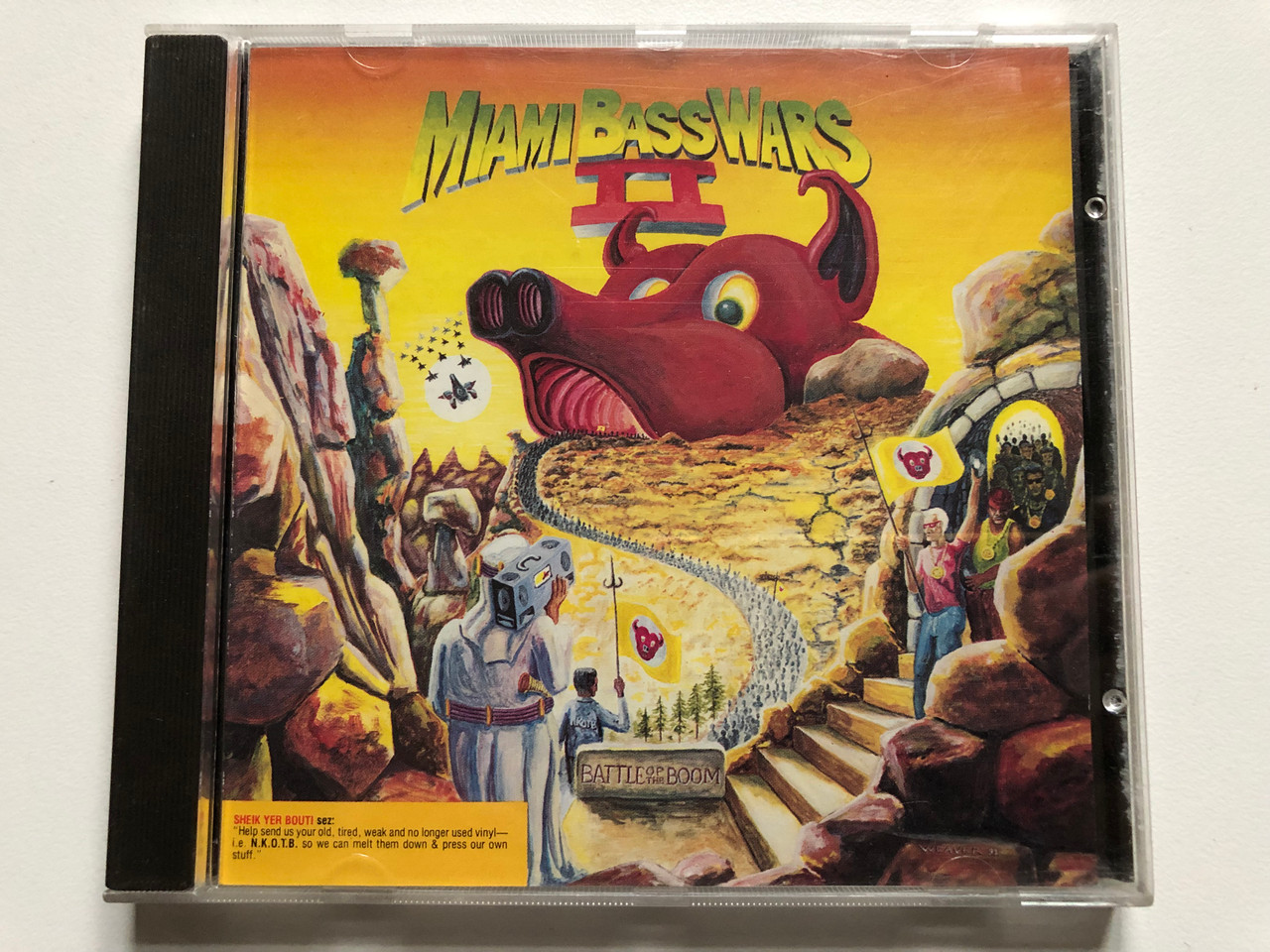 Miami Bass Wars II - Battle Of The Boom / Pandisc Audio CD 1991 / PD ...