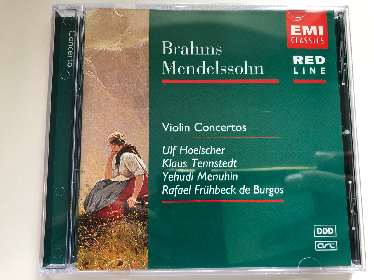 Brahms, Mendelssohn - Violin Concertos - Ulf Hoelscher, Klaus Tennstedt, Yehudi Menuhin, Rafael ...