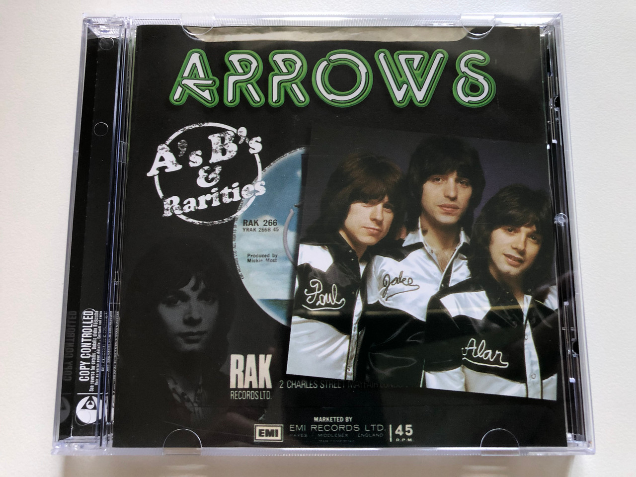 Arrows – A's, B's & Rarities / EMI Gold Audio CD 2004 / 724387599826 ...