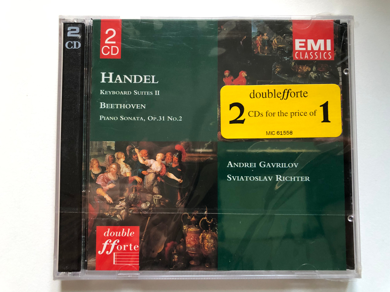 Handel: Keyboard Suites II, Beethoven: Piano Sonata, Op.31 No.2 ...