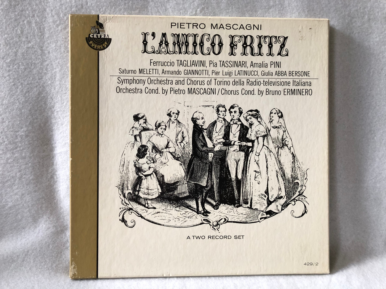 Pietro Mascagni – L'Amico Fritz / Cetra Everest / LP VINYL S-429/2 ...