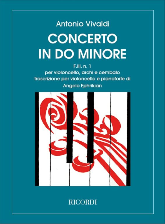 Vivaldi, Antonio: CONCERTO IN DO MINORE, PER VIOLONCELLO, ARCHI E CEMBALO / RV 401 - F III, 1 ...