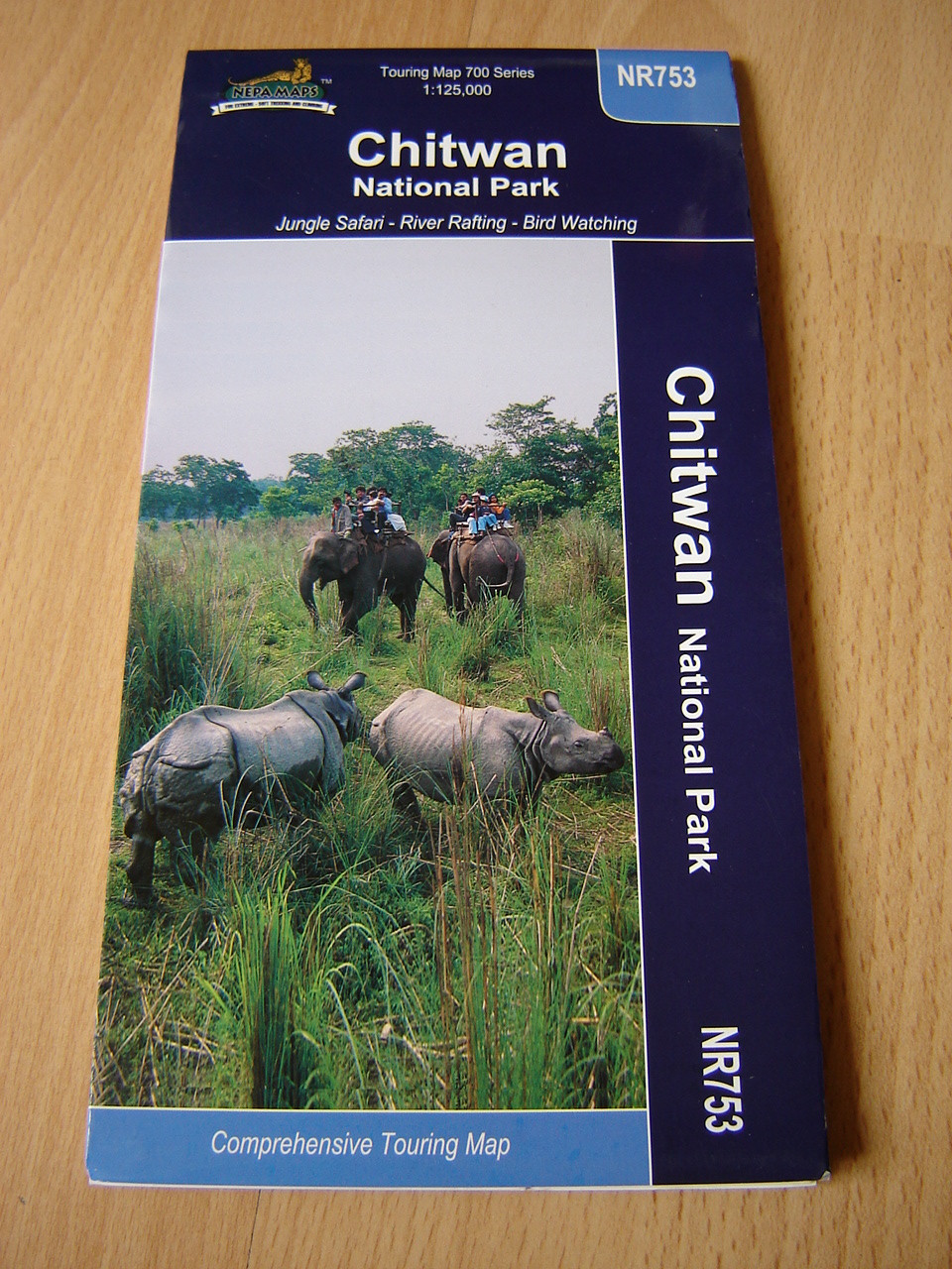 Chitwan National Park / Touring Map 700 Series / Jungle Safari - River ...