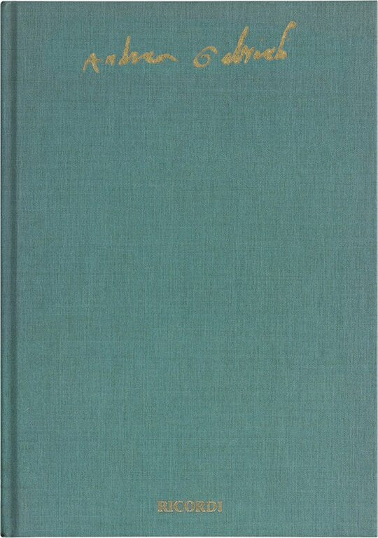 Gabrieli, Andrea: IL SECONDO LIBRO DE MADRIGALI A SEI VOCI / A CURA DI ...