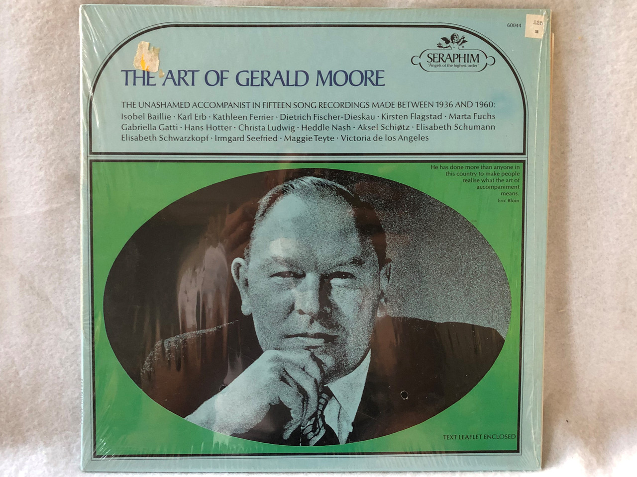 Gerald Moore – The Art Of Gerald Moore / Seraphim / 1967 LP VINYL 60044 - bibleinmylanguage