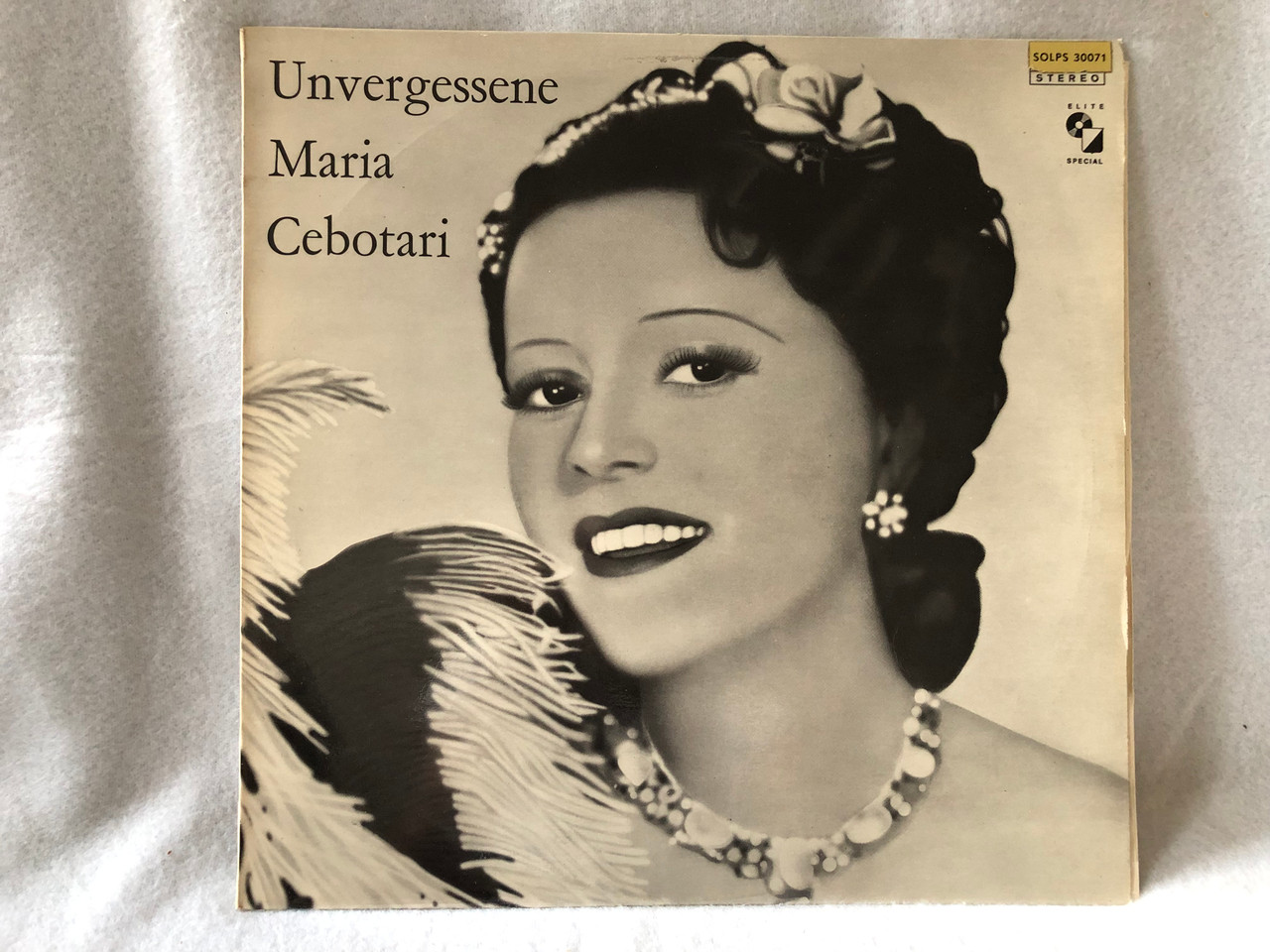Maria Cebotari – Unvergessene Maria Cebotari / Elite Special / LP VINYL ...