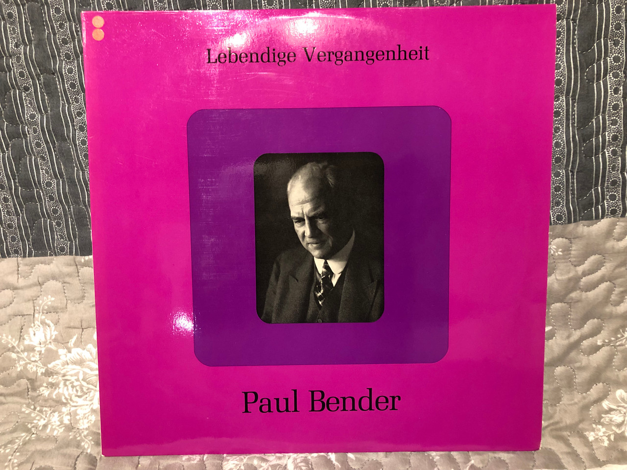 Paul Bender – Lebendige Vergangenheit / Lebendige Vergangenheit / LP ...